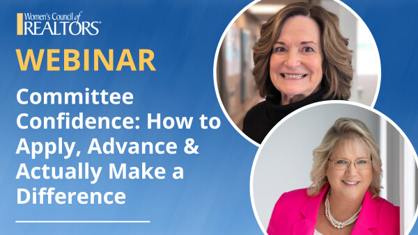 Committee Confidence: How to Apply, Advance & Actually Make a Difference » Women's Council of ...